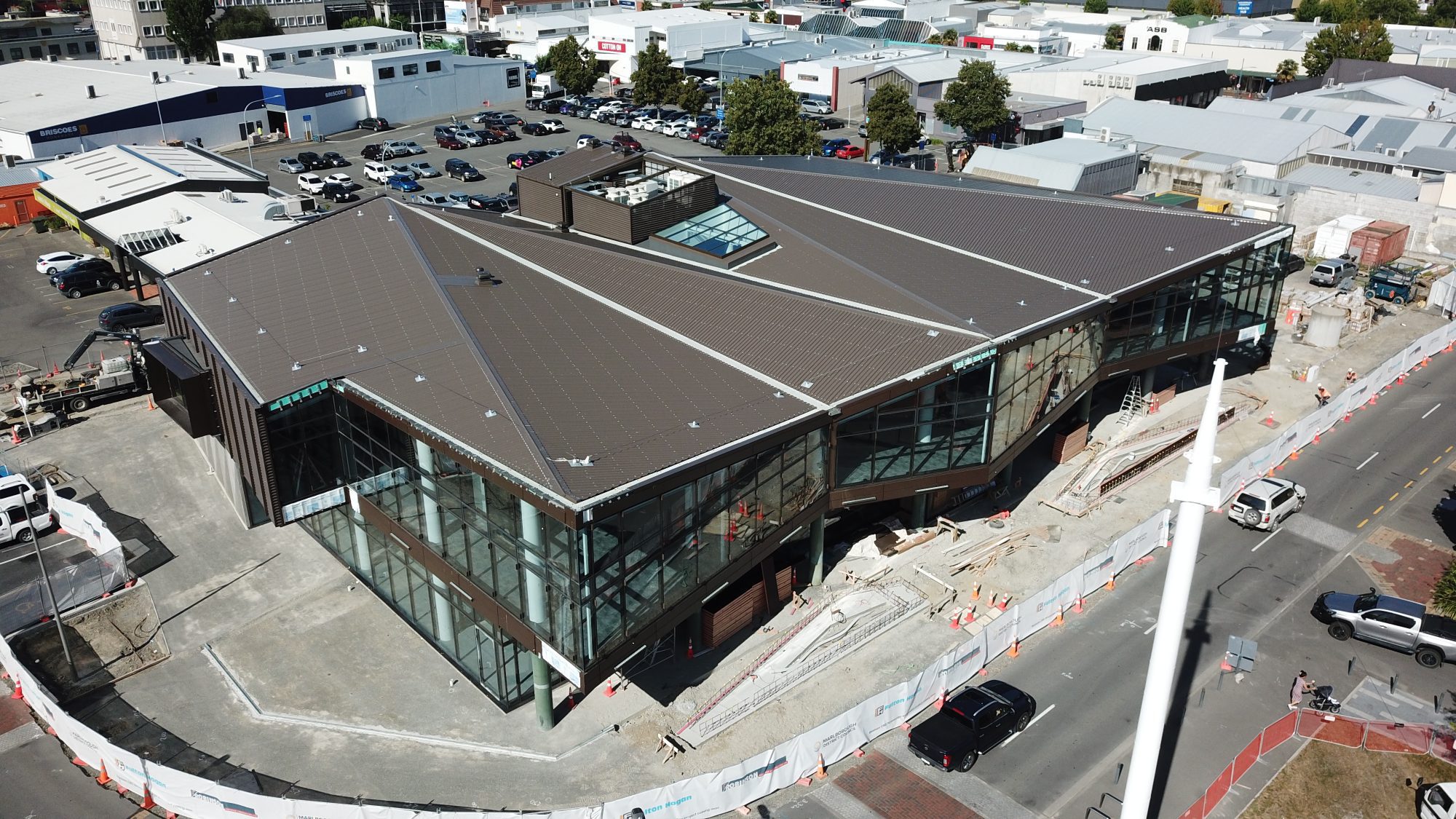 Te Kahu o Waipuna - Marlborough Library and Art Gallery - RoofLogic